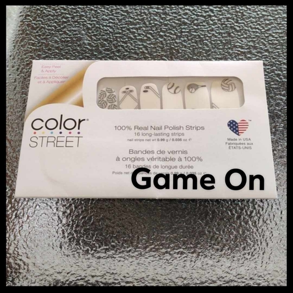 Color Street | Makeup | Color Street Game On Clear Overlay Retired Nail ...